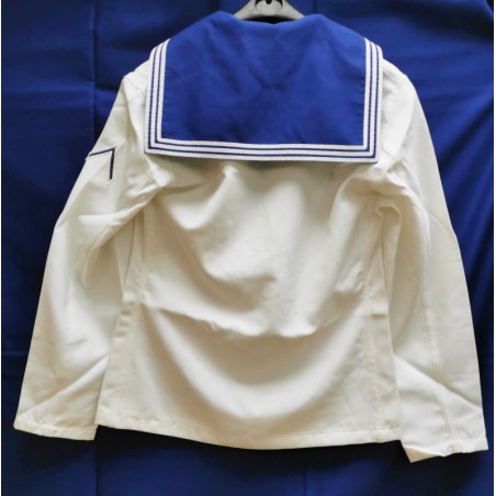 Vareuse blanche marine nationale Taille 80 Model Avec col