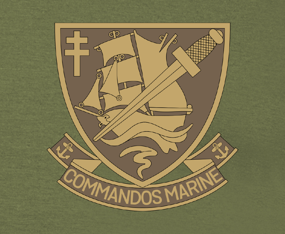 Tee-shirt commandos marine Taille S