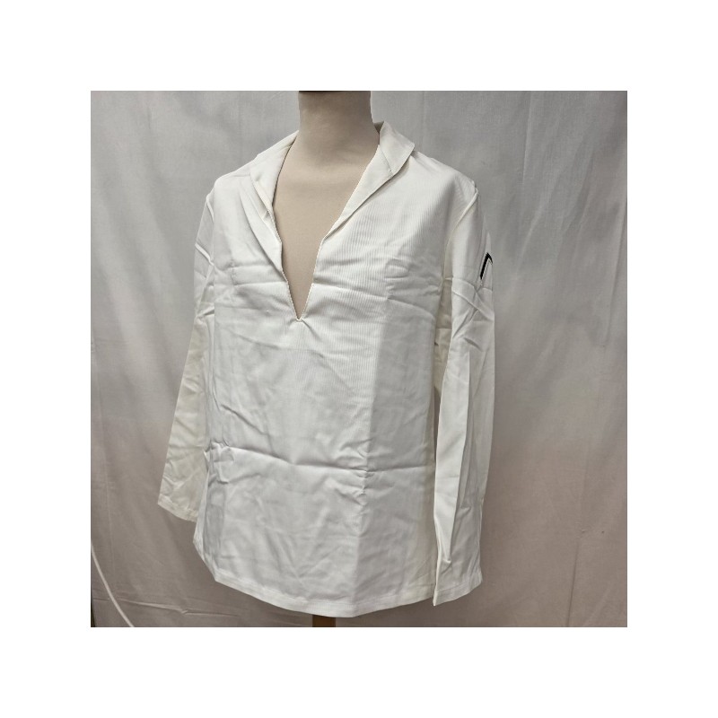 Vareuse blanche marine nationale Taille 80 Model Avec col