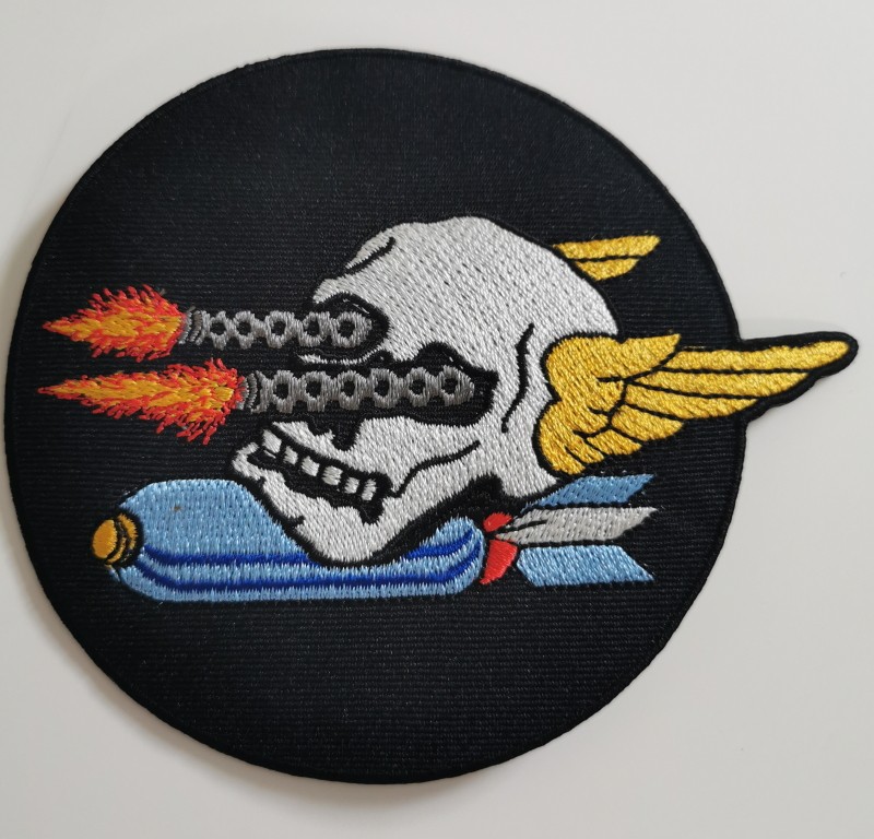 Patch Skull bombe