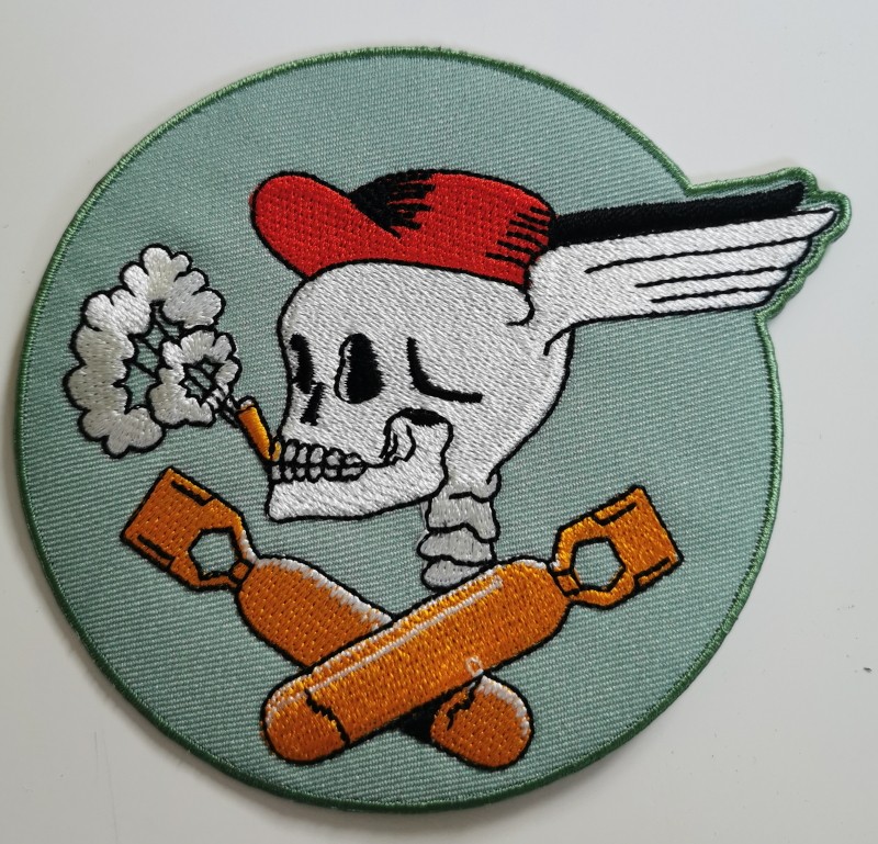 Patch skull bombe